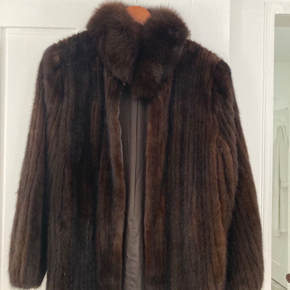 Beautiful Mink & Fox Coat - Gem